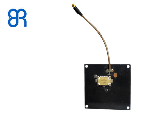 White Color UHF Ceramic RFID Antenna Small Size Circular Polarization ...